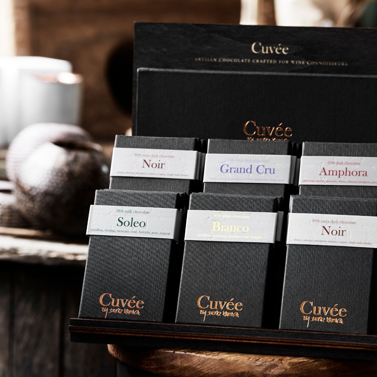 Cuveé Chocolate by Deniz Karaca — Chocolate crafted for wine connoisseurs